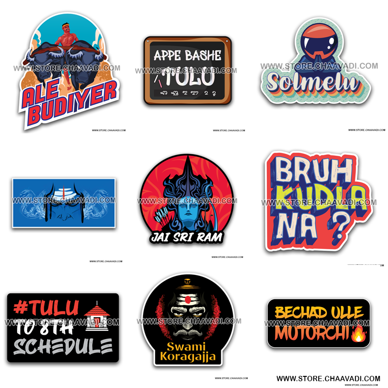 Stickers – CHAAVADI STORE